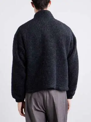 JIL SANDER Brushed Wool-blend Blouson Jacket