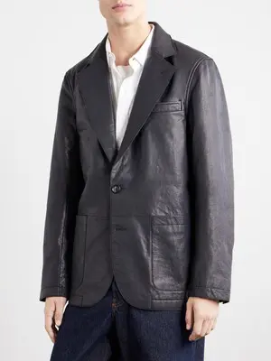 Oliver Peoples Westbury Leather Blazer