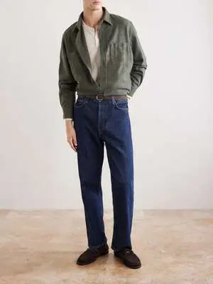Hartford Percey Wool-blend Canvas Shirt