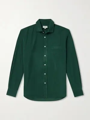 Hartford Paul Cotton-corduroy Shirt - Green