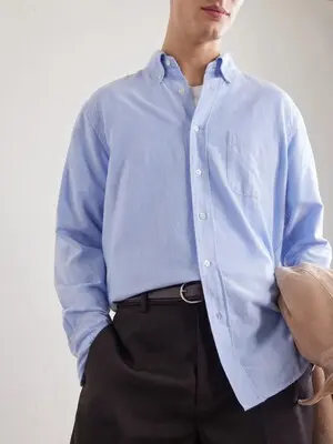 Hartford Pitt Cotton-oxford Shirt