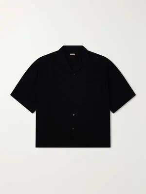 Kapital Big Lyocell And Linen-blend Shirt