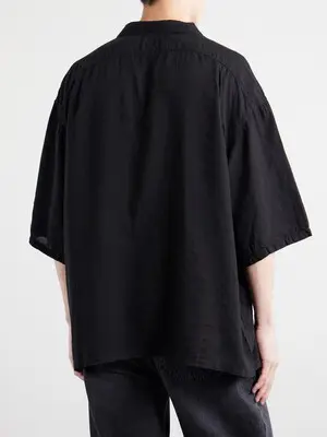Kapital Big Lyocell And Linen-blend Shirt