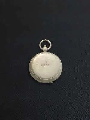 FOUNDWELL Vintage 1940s Sterling Compass