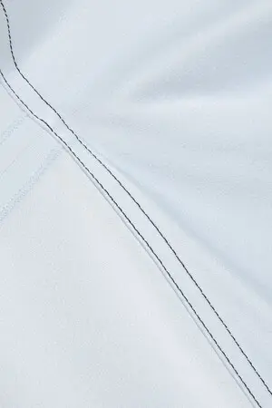 Victoria Beckham Gathered Satincrepe Midi Dress