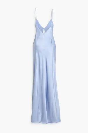 Victoria Beckham Cutout Satincrepe Maxi Dress