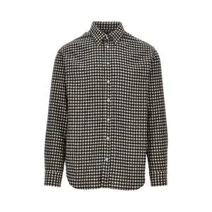 Emporio Armani Flannel Shirt With Check Otif An