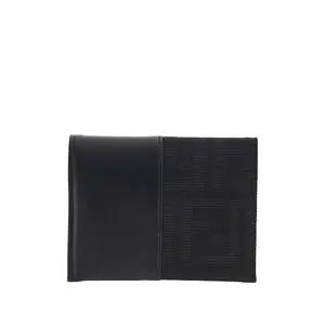 Fendi Ff Jacquard Bi-fold Card Holder
