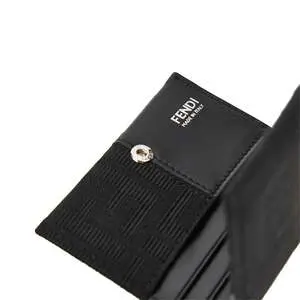 Fendi Ff Jacquard Bi-fold Card Holder