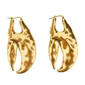 Jacquemus Homard Claw Earrings - Gold