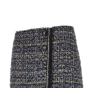 Etro Wool-blend Tweed Mini Skirt