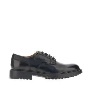 DOUCAL'S Leather Laced Shoes - Black