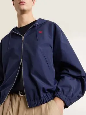 Celine Triomphe-embroidered Shell Jacket