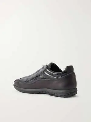 Diemme Licata Textured-leather Sneakers
