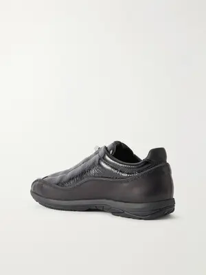 Diemme Licata Textured-leather Sneakers