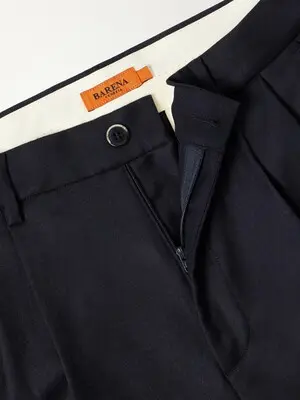 Barena Venezia Tailored Wool-flannel Suit Trousers