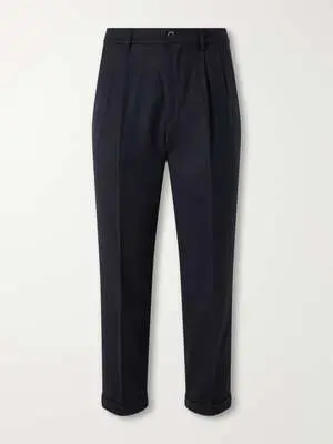 Barena Venezia Straight-leg Wool-flannel Suit Trousers