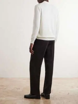 Altea Virgin Wool Polo Sweater