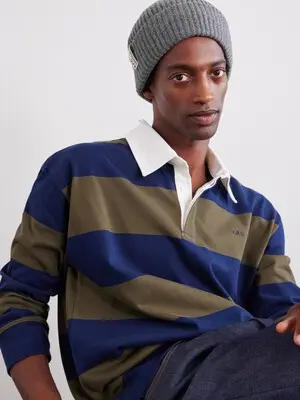 A.p.c. Ribbed Wool And Cashmere-blend Beanie - Gray
