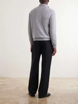 Altea Virgin Wool Half-zip Sweater