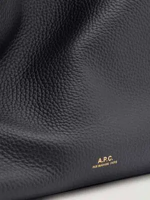 A.p.c. Vera Maxi Full-grain Leather Tote Bag