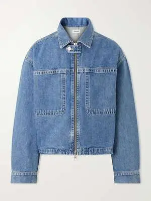 AGOLDE Croydon Panelled Denim Jacket - Blue