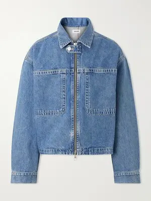 AGOLDE Croydon Panelled Denim Jacket - Blue