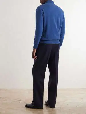 Altea Virgin Wool Half-zip Sweater