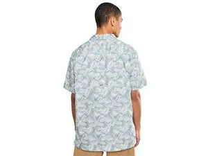 Columbia Pfg Super Slack Tide Camp Shirt Clothing Dockside Roosters - Blue