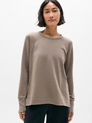 Athleta Coaster Luxe Recover Crewneck Sweatshirt