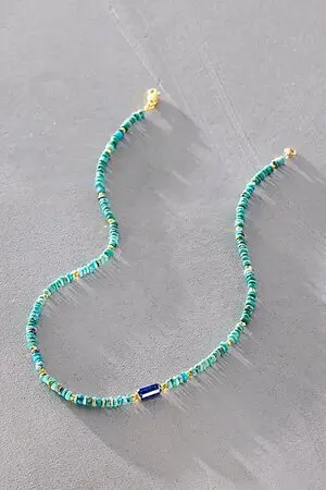 ROBINDIRA UNSWORTH Elle Collar Necklace - Turquoise