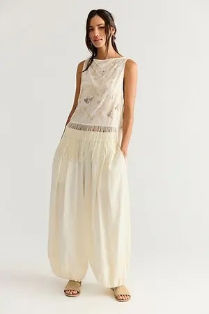 Free People Carlie Fringe Top - Tea