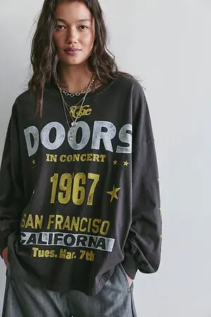 Daydreamer The Doors Gig Poster Long Sleeve Tee