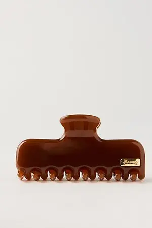 Free People Ficcare Jelly Jaw Claw Clip - Auburn