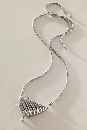 Free People Calista Pendant Necklace - Silver