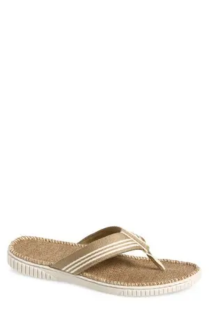SOLSTITCH Delano Flip Flop - Khaki