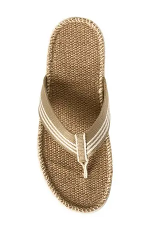 SOLSTITCH Delano Flip Flop - Khaki
