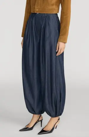 FRAME The Denim Balloon High Waist Balloon Leg Jeans - Rinse