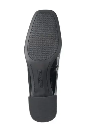 Bandolino Caser Pump With Block Heel - Black Gloss