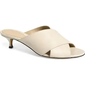 Le Monde Beryl Luca Kitten Heel Slide Sandal - Ivory