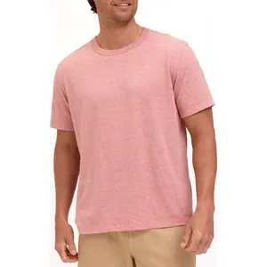 THREADS 4 THOUGHT Johnny Flecked T-shirt - Prawn