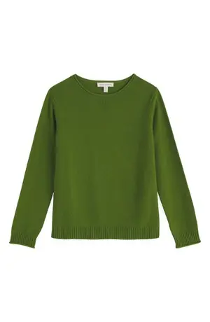 SEASALT CORNWALL Rosefinch Crewneck Merino Wool Blend Sweater