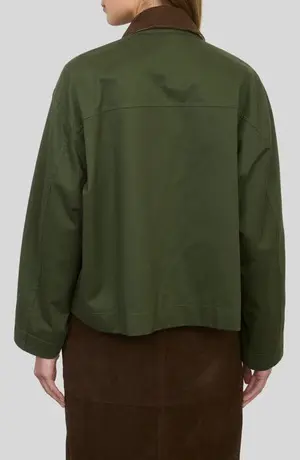 ZOE AND CLAIRE Cotton Utility Jacket