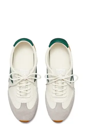 Tory Burch Hank Field Sneaker - Cream/malachite/grey