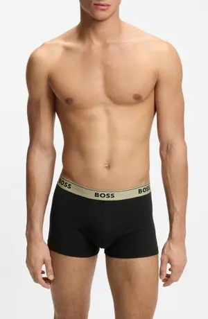 BOSS 3-pack Trunks Black