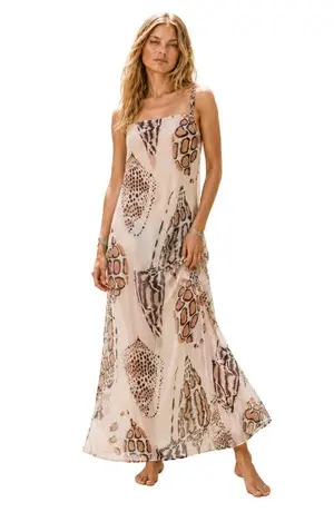 Calypso St. Barth Celeste Dress - Ikat Shells