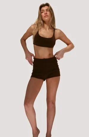 STONE FOX SWIM Hali Bikini Top - Earth