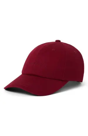 Travis Mathew Dad Cotton Baseball Cap - Cabernet