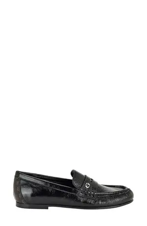 Guess Raivoo Penny Loafer - Black/black