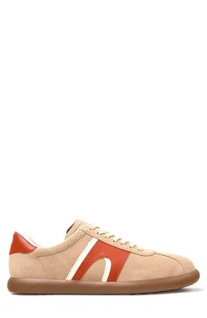 Camper Pelotas Soller Leather Sneaker - Light Beige